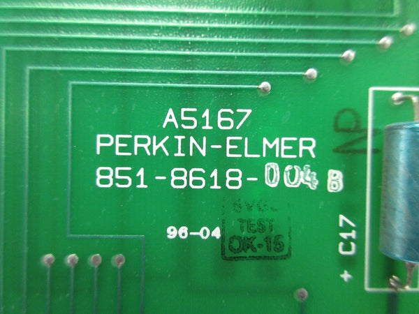 Perkin-Elmer 851-8618-004 Processor PCB Card A5167 Rev. B SVG ASML 90S – Semiconductor Spares Store