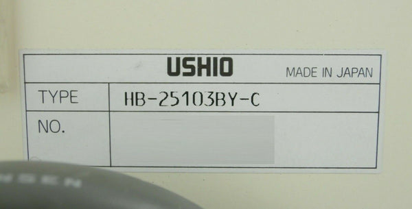 Ushio HB-25103BY-C Lamp Power Supply Control Unit SVG 90S DUV Working – Semiconductor Spares Store