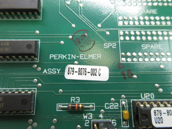 Perkin-Elmer 851-9993 Interface PCB Card 879-8076-002 Rev. C SVG ASML ...