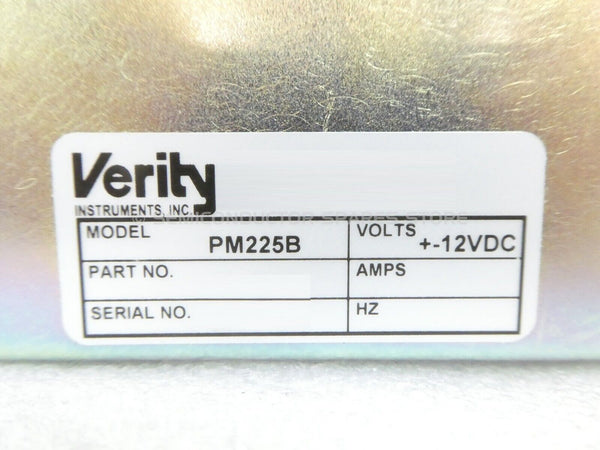 Verity Instruments PM225B Dual Endpoint Detector Novellus 27-029570-00 – Semiconductor Spares Store