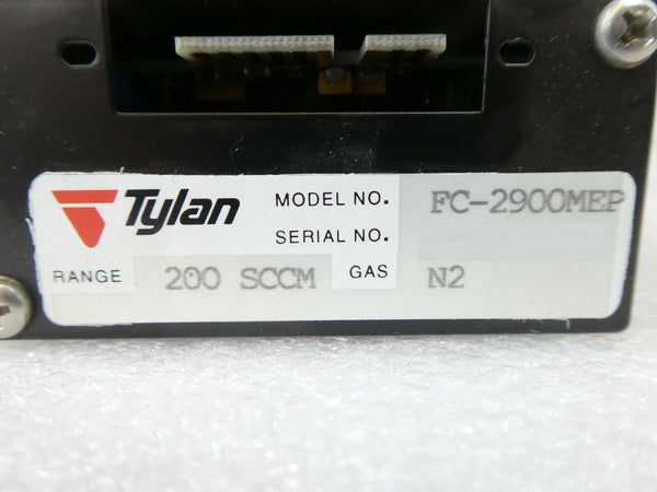 Tylan FC-2900MEP Mass Flow Controller MFC 200 SCCM N2 2900 Series Refu – Semiconductor Spares Store