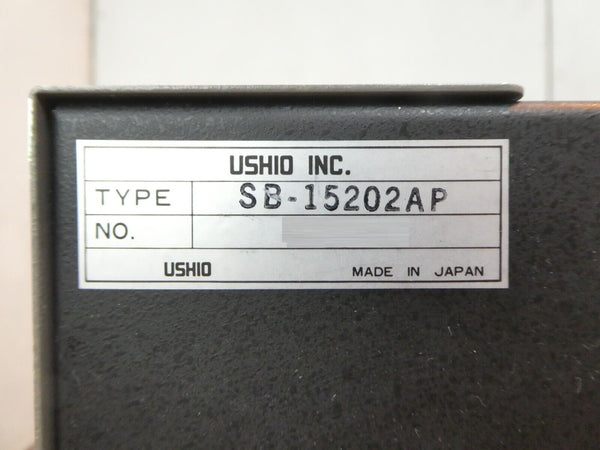 Ushio Incorporated SB-15202AP Mercury Exposure Lamp Power Supply Refur – Semiconductor Spares Store