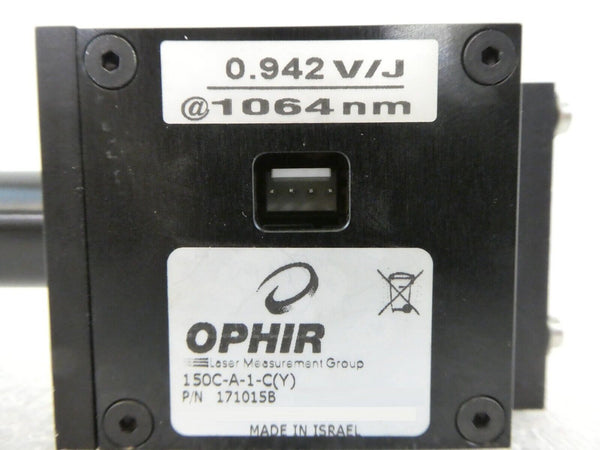 Ophir Optronics Solution 171015B Laser Sensor 150C-A-1-C(Y) with Filte – Semiconductor Spares Store