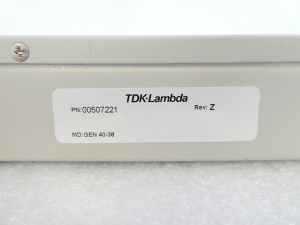 TDK-Lambda 00507221 GEN40-38 Programmable Power Supply GEN1500W Workin – Semiconductor Spares Store