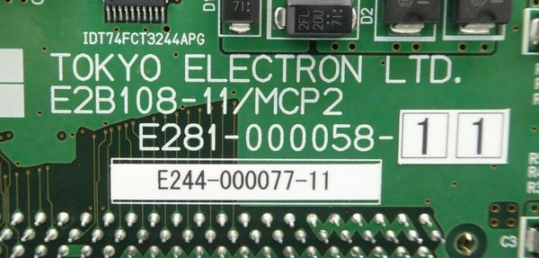 TEL Tokyo Electron E244-0000770-11 CPU PCB E281-000058-11 E281-000059- – Semiconductor Spares Store