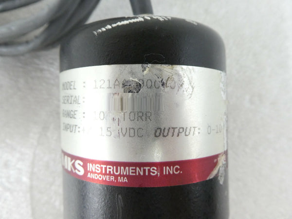 MKS Instruments 121A Baratron Pressure Transducer 10 Torr Working – Semiconductor Spares Store