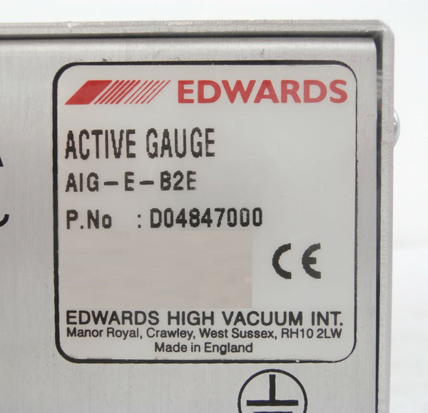 Edwards D04847000 Active Ion Gauge Controller AIG-E-B2E Working Surplu – Semiconductor Spares Store