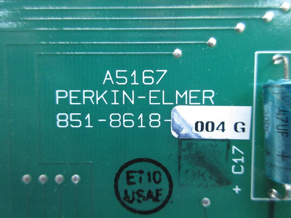 Perkin-Elmer 851-8618-004 Processor PCB Card A5167 Rev. G SVG ASML 90S – Semiconductor Spares Store