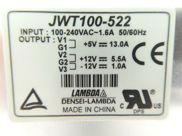 Densei-Lambda JWT100-522 Power Supply Reseller Lot of 2 Working Surplu – Semiconductor Spares Store