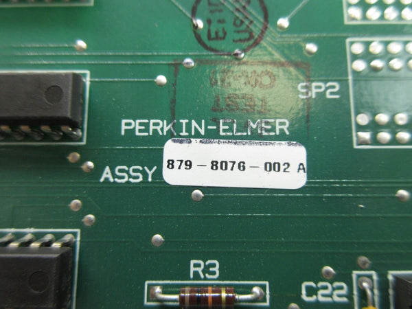 Perkin-Elmer 851-9993 Interface PCB Card 879-8076-002 Rev. A SVG ASML ...