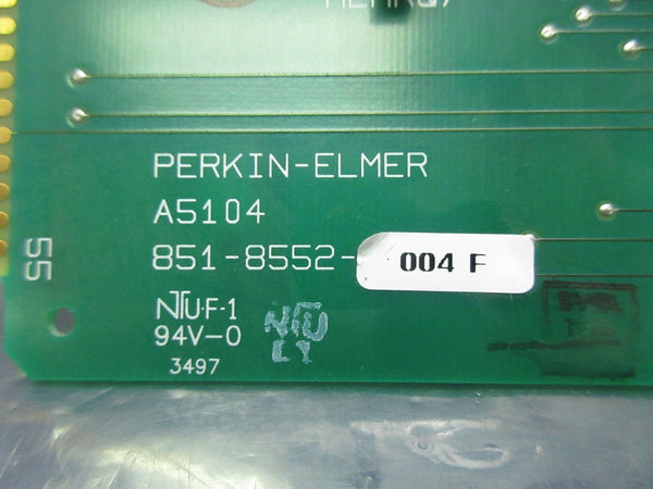 Perkin-Elmer 851-8552-004 Processor PCB Card Rev. F SVG ASML 90S Used ...