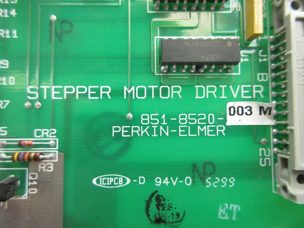 Perkin-Elmer 851-8520-003 Stepper Motor Driver PCB Card Rev. M SVG 90S ...