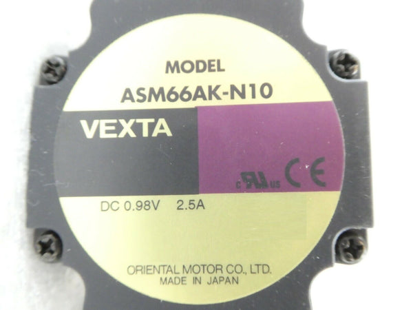 Oriental Motor ASM66AK-N10 Servo Motor VEXTA Rudolph F30 Working Surpl ...