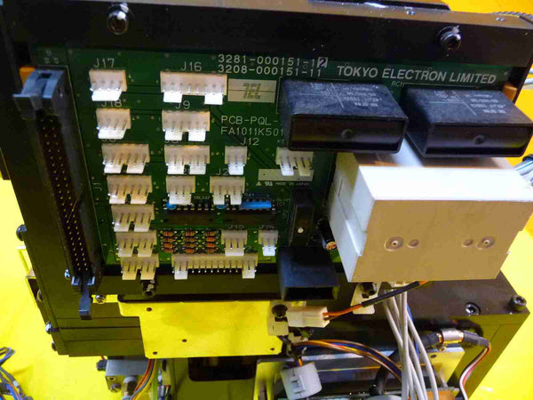 TEL Tokyo Electron Drive Assembly PQL-INT PCB 3281-000151 P-8 Working ...
