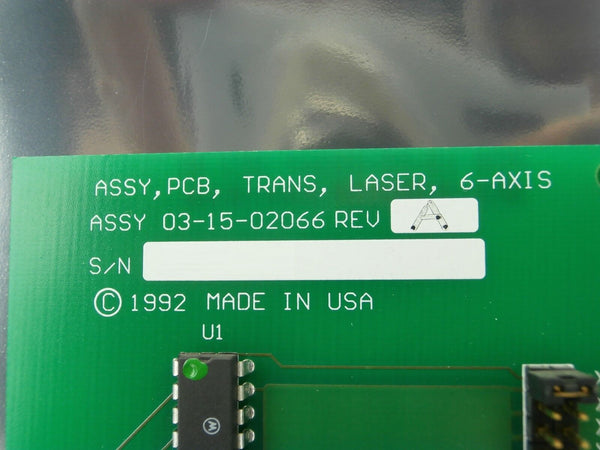 Ultratech Stepper 03-15-02066 6-Axis Laser Transition XP-Axis PCB Card ...