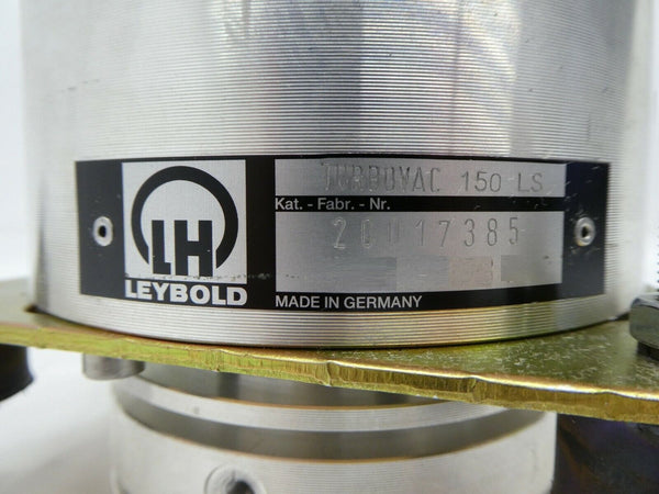 TURBOVAC 150 LS Leybold 20017385 Turbomolecular Pump Turbo UL 500 Surp ...