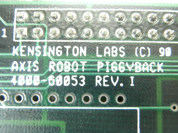 Kensington Laboratories 4000-60053 Axis Robot Piggyback Board PCB Used ...