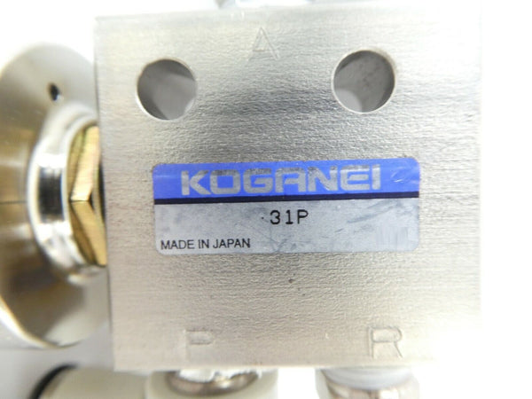 Koganei 31P Air-Piloted Valve TAC 34AL Operator TEL Lithius Lot of 22 ...