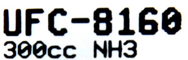 UNIT Instruments UFM-8160 Mass Flow Controller MFC 300 CC NH3 OEM Refu ...