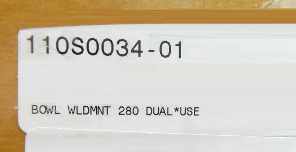 Semitool 110S0034-01 300mm SRD Weldment Wafer Bowl 280 Dual Use New Su ...