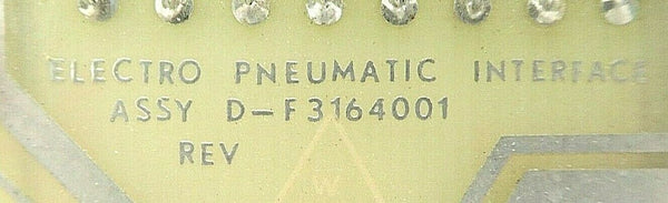 Varian Semiconductor VSEA D-F3164001 Electro Pneumatic Interface PCB C ...