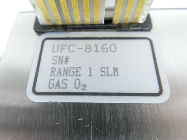 UNIT Instruments UFC-8160 Mass Flow Controller MFC 1 SLM O2 Working Sp ...