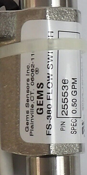 Gem Sensors 255536 FS-380 Flow Switch AMAT E65001343 Lot of 5 New ...