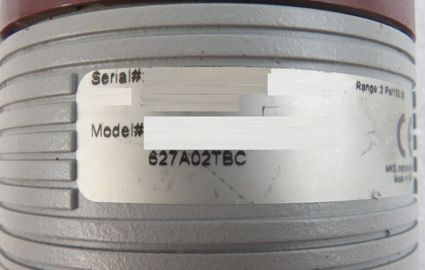 MKS Instruments 627A02TBC Baratron Capacitance Manometer Type 627 Work ...