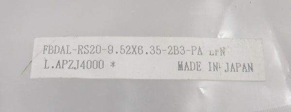 Fujikin FBDAL-RS20-9.52X6.35-2B3-PA-LFN Diaphragm Valve Assembly New S ...