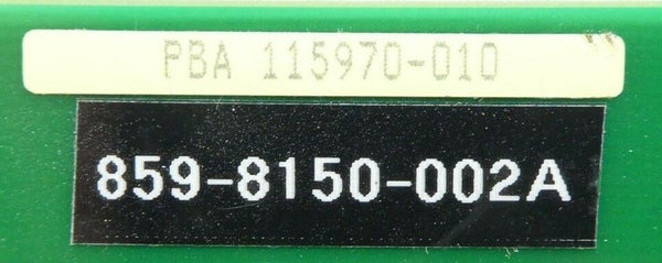 RadiSys PBA 115970-010 Multibus Compliance Slave PCB Card ASML 859-815 ...