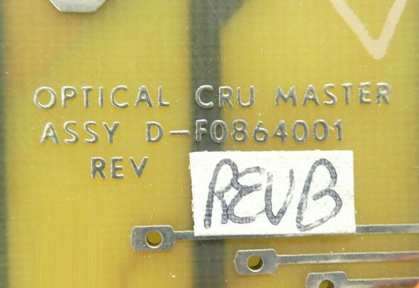 Varian Semiconductor VSEA D-F0864001 Optical CRU Master PCB Rev. B Wor ...