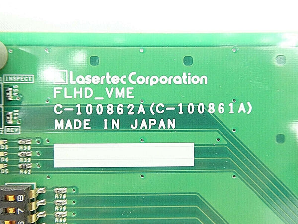 Lasertec C-100862A Processor PCB Card FLHD_VME C-100861A Working Surpl ...