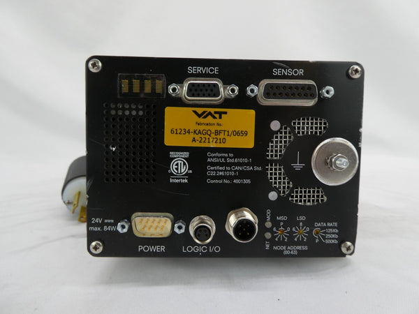 VAT 61234-KEGQ-BFI1 Butterfly Valve Control System Series 612 Working ...