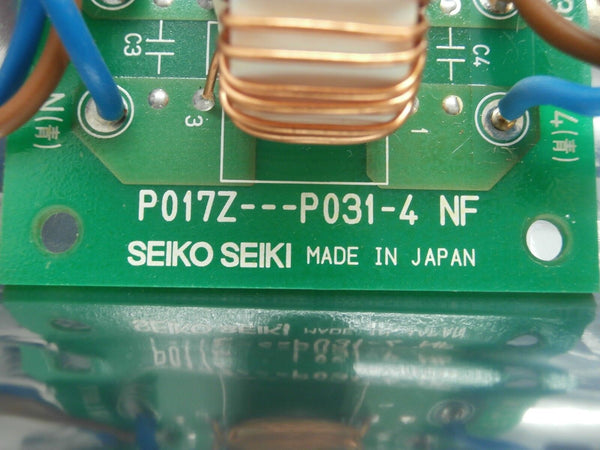 Seiko Seiki P017Z---P031-4 NF Noise Filter PCB SCU-H1000C Used Working ...