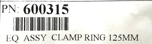 Varian Semiconductor VSEA 600315 125mm EQ Clamp Ring Assembly New Surp ...