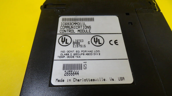 GE Fanuc IC693CMM311L Communications Control Module COMM COPROC Used W ...