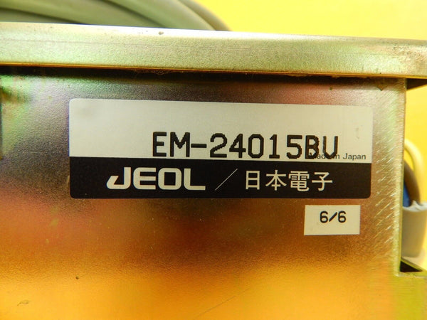 JEOL EM-24015BU Power Supply Assembly JEM-2010F TEM Used Working ...
