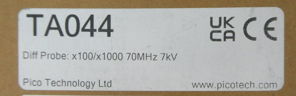 Pico Technology TAO44 High Voltage Differential Probe Module New Surpl ...