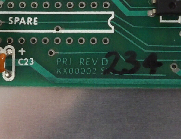 PRI Automation KX00002 CPU 85 Pitch Control Board PCB Card Working Sur ...