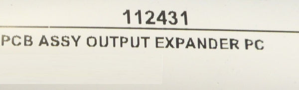 Poly-Flow Engineering 112431 Output Expander Board PCB Working Surplus ...