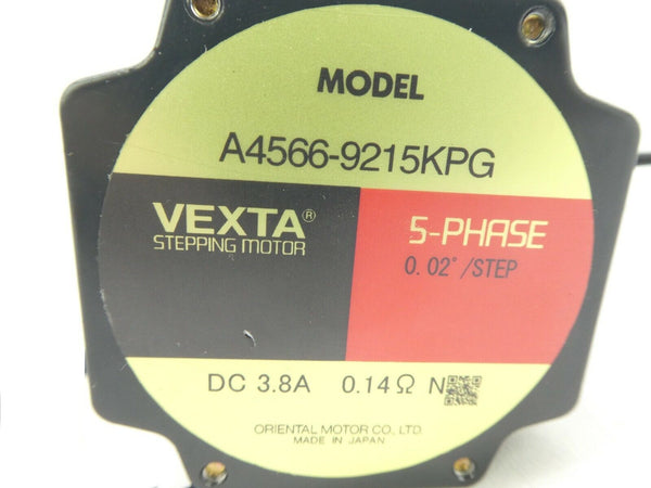 Oriental Motor A4566-9215KPG 5-Phase Stepping Motor VEXTA Working Surp ...