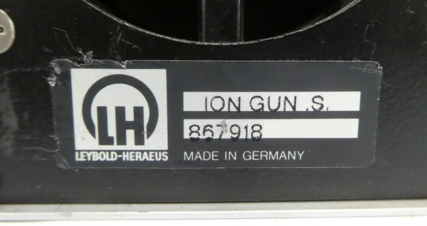 Leybold-Heraeus 867 918 Ion Gun Power Supply Untested Spare ...