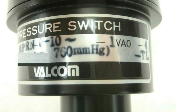 Valcom MPRN-(-10~760mmHg)-1VAO-4-TL Pressure Switch TEL ID86-003510-15 ...