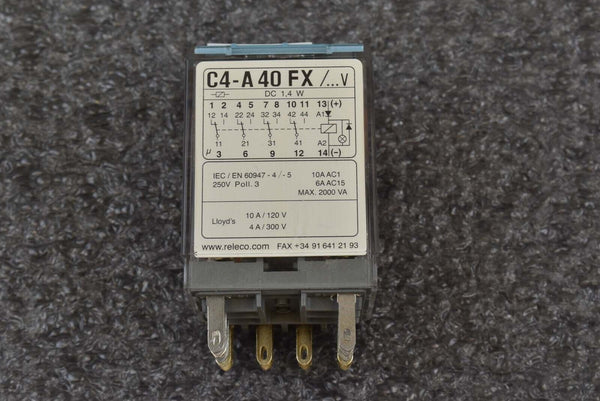 Releco MR-C C4-A40FX Relay – Semiconductor Spares Store
