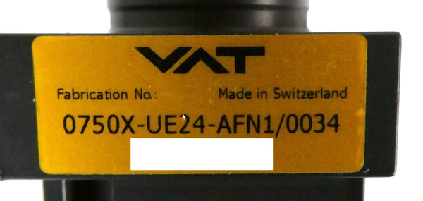 VAT 0750X-UE24-AFN1 Rectangular Door/Gate Valve AMAT Working Surplus ...