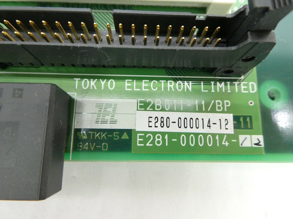TEL Tokyo Electron E280-000014-12 Interface Board E2B011-11/BP T-3044S ...