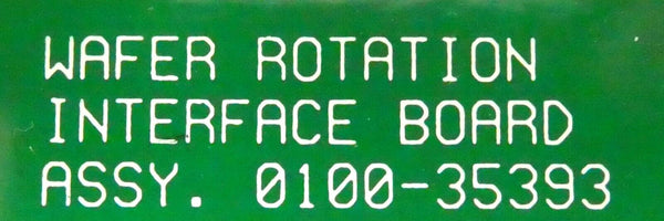 AMAT Applied Materials 0100-35393 Wafer Rotation Interface PCB Working ...