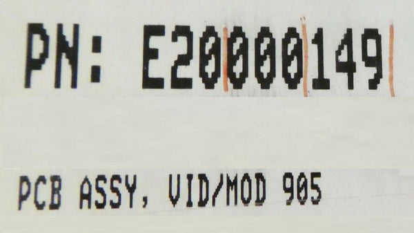 TeleVideo 243111-00 VID/MOD 905 PCB Card Varian Semiconductor VSEA E20 ...