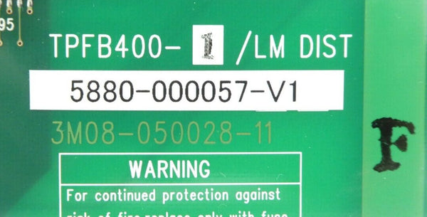 TEL Tokyo Electron 5880-000057-V1 TPFB400-1/LM DIST PCB 3M08-050028-11 ...