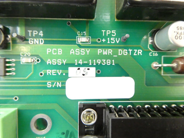 Therma-Wave 14-119381 Power Digitizer PCB OPTI-PROBE OP 7341 Working S ...